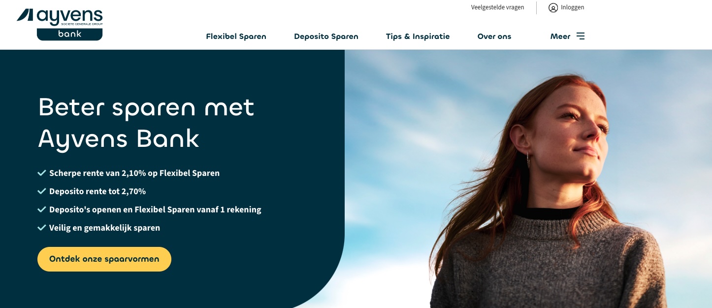 Ayvens Bank spaardeposito en spaarrekening : Sparen bij Ayvens?
